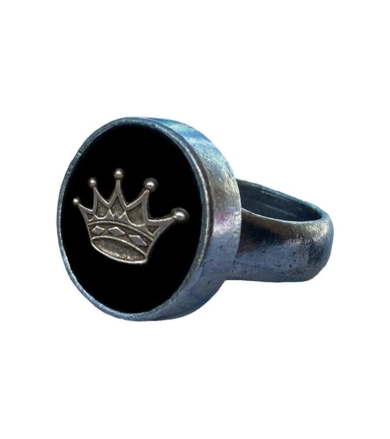 Shadow Box Crown Ring, Royalty, Queen, King, Whimsical, Fantasy - Etsy