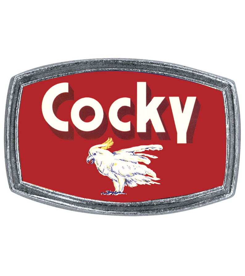 Official Bones TV Show Cocky Belt Buckle: Silver Plated - Etsy Canada