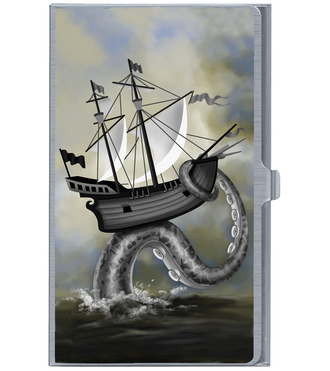 Ship Card Case - Etsy