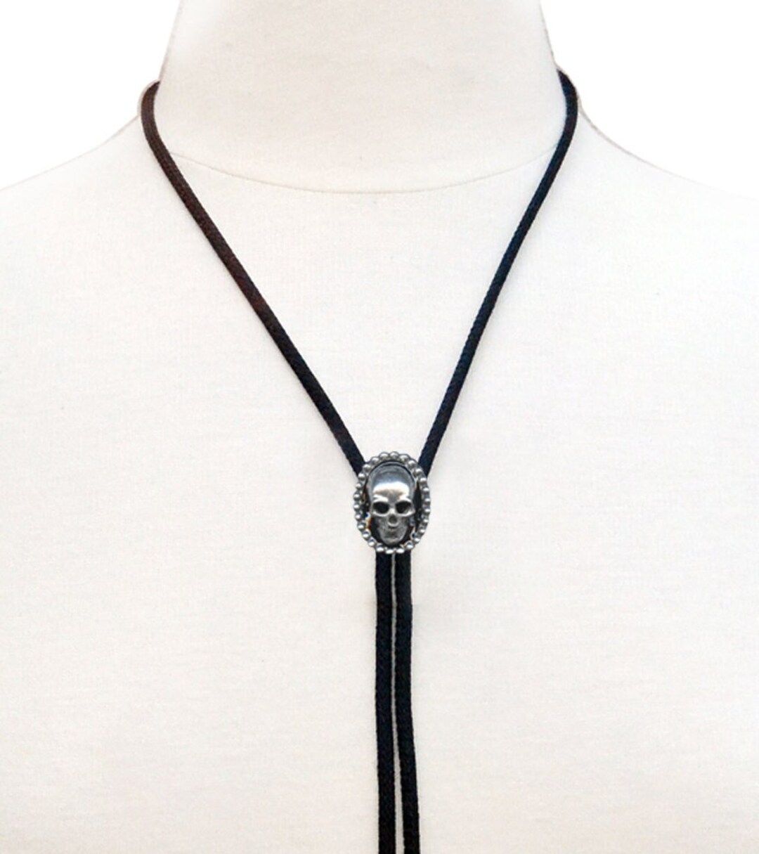 Bolo Tie - Skull Head - Etsy