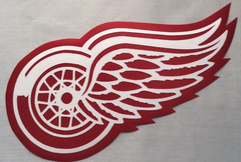 Huge Detroit Red Wings Iron on Patch - Etsy