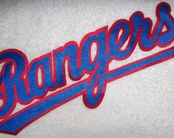 Texas Rangers Patch | Etsy