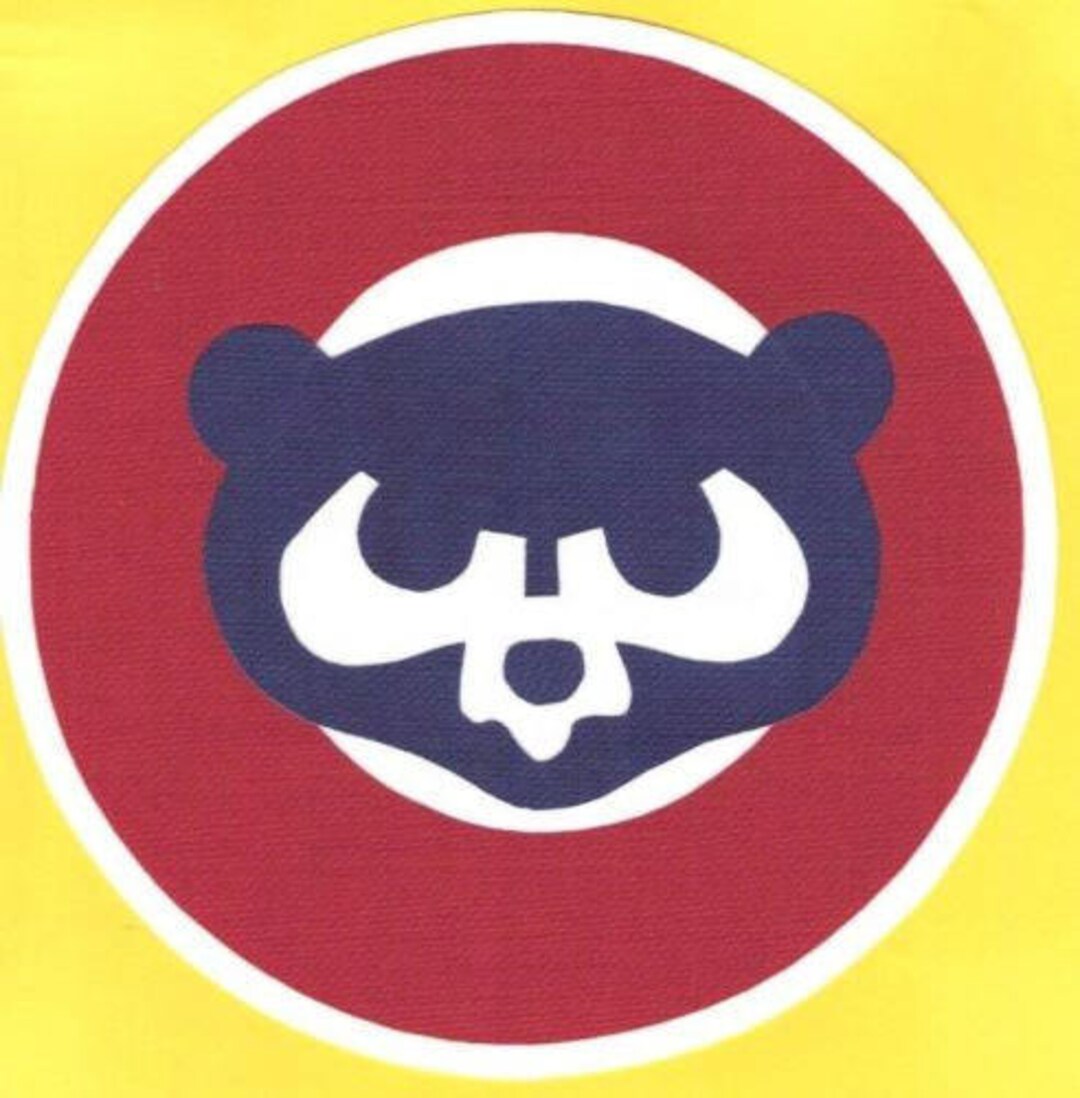 Huge Chicago Cubs Throwback Iron on Patch - Etsy