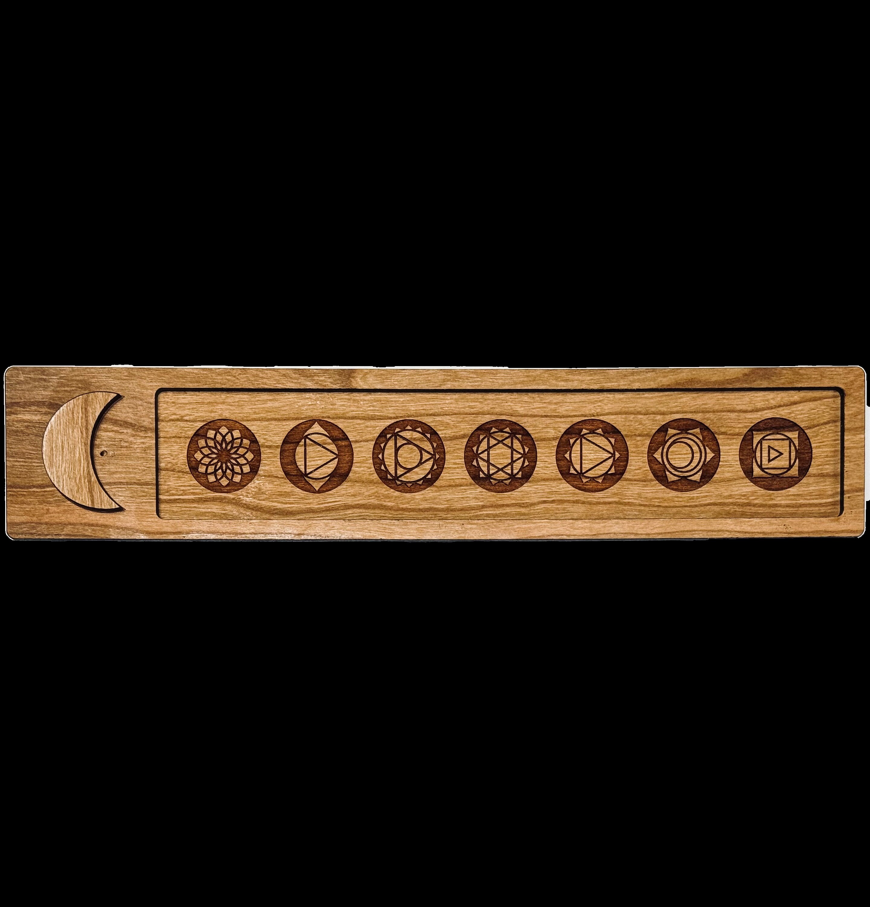 Cherry Wood Laser Engraved Incense Burner - Etsy