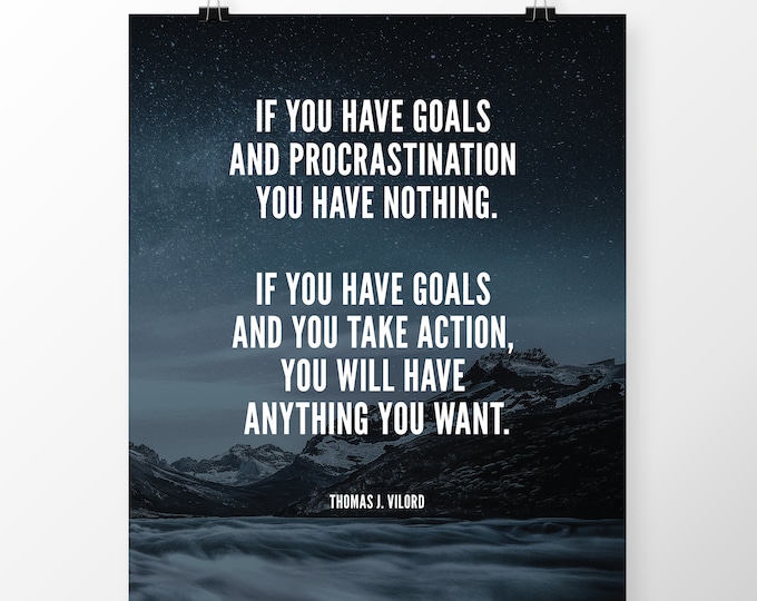 Procrastination Poster, Procrastinators Club Poster, Funny Wall Art for ...