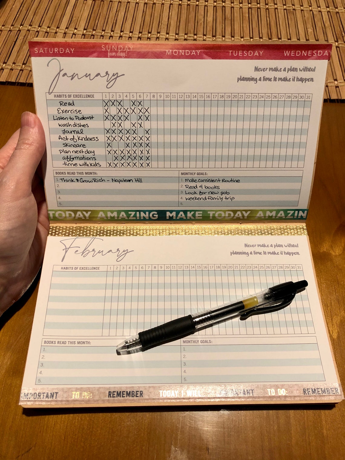 Weekly Task Tracker Printable Download PDF, Weekly Habits Routine ...