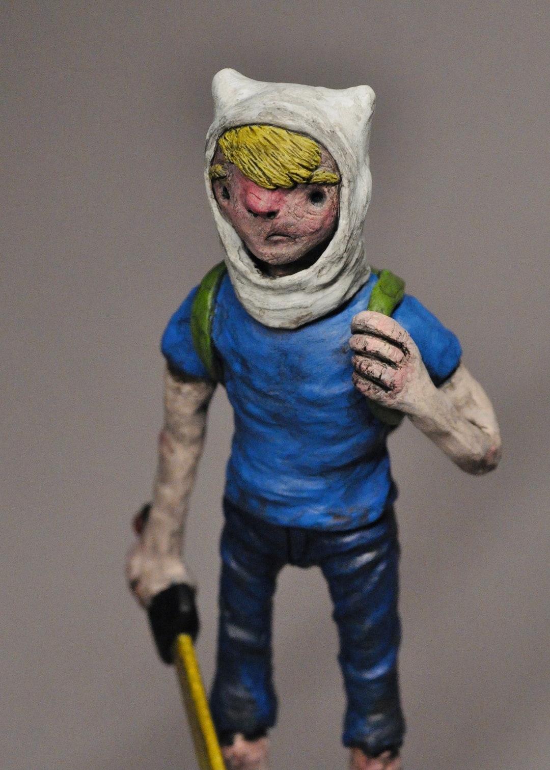 Finn, Adventure Time. Clay Figure - Etsy