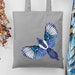 Premium Quality Organic Magpie Bag, Tote, Bird Bag, Wing Bag, Feather ...