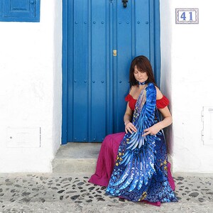 Raven Cotton Scarf Sarong, Fairy Wings, Cotton Shawl, Angel Wings ...