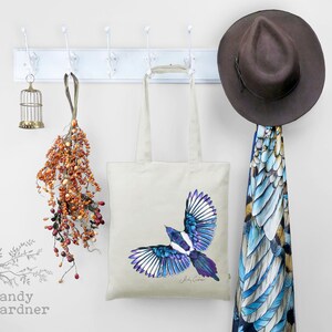 Premium Quality Organic Magpie Bag, Tote, Bird Bag, Wing Bag, Feather ...