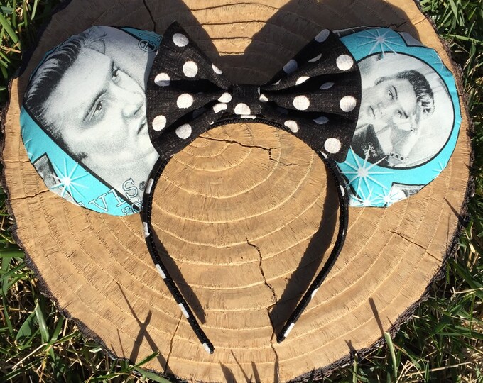 Elvis Mickey Earsdisney Mouse Ears Headband - Etsy