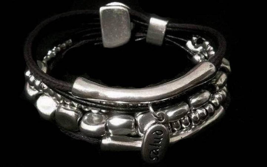 Uno De 50 Style, Women Jewelry, Bracelet With Zamak and Leather ... Uno De 50 Style, Women Jewelry, Bracelet With Zamak and Leather ...