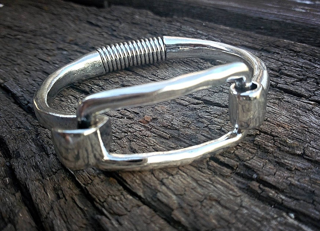 Silver Bracelet,cuff Bracelet, Uno De 50 Style Bracelet, Nail Bracelet ...