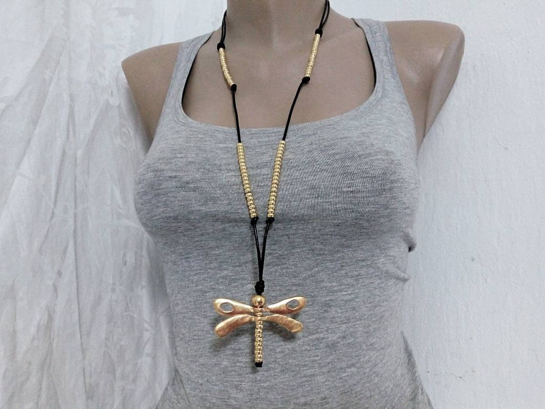 Uno De 50 Estilo, Women Jewelry, Dragonfly Golden Necklace for Women ...