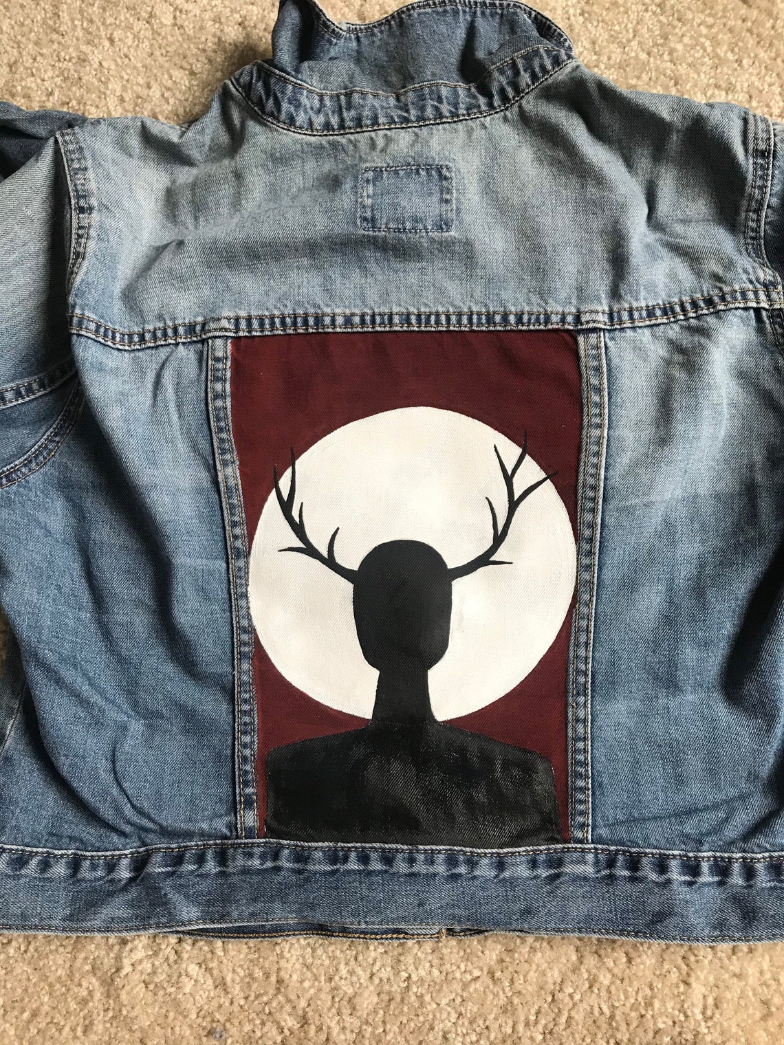 Custom Painted Jackets - Etsy