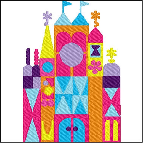 Small World Castle Embroidery Design Sewing & Fiber Craft Supplies ...