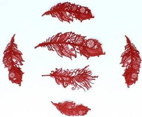 26 PIECES FEATHER SET Ready To Use & Edible Feathers | Etsy