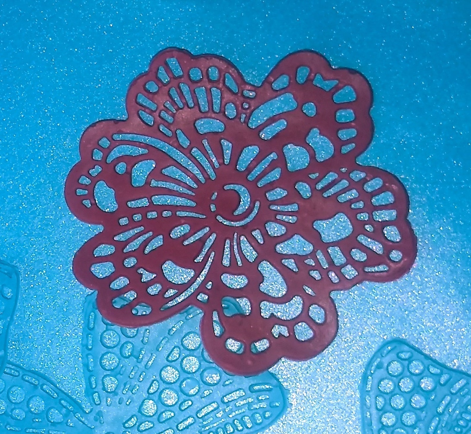 ASSORTED EDIBLE SUGAR Lace Doilies 4 Shapes for Tea or Coffee | Etsy