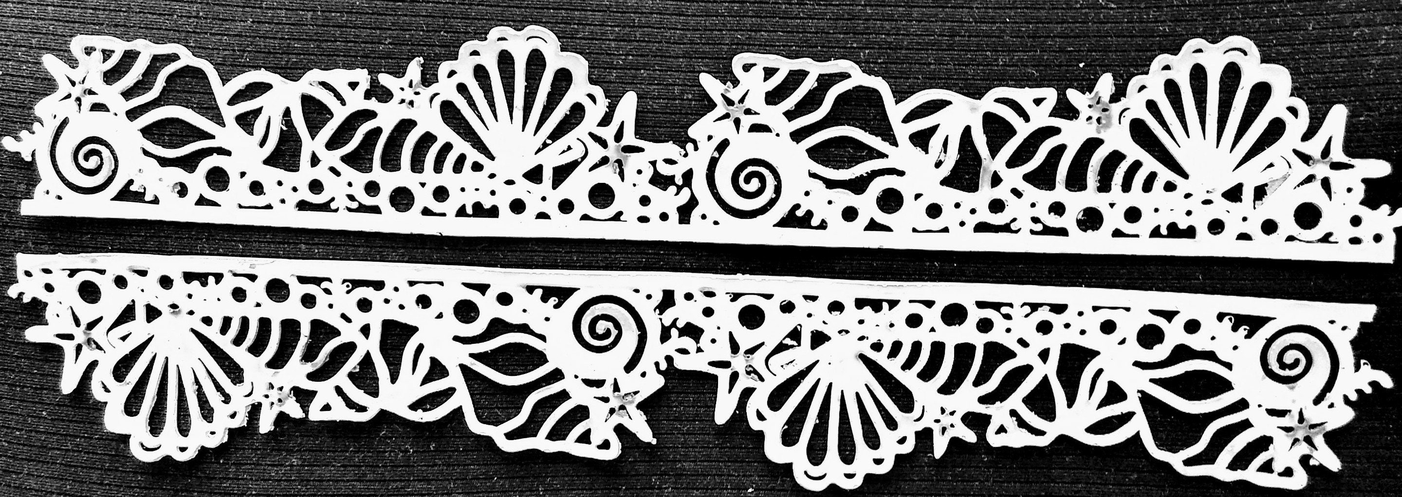 OCEAN BEACH SEASHELL Lace Border or Assorted Doilies Sea - Etsy Canada
