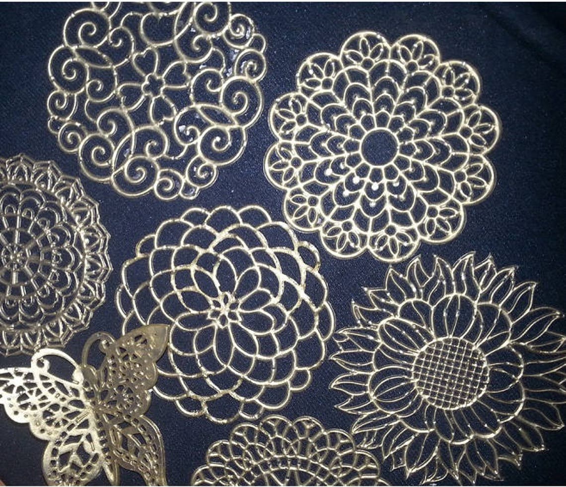 VARIOUS SHAPES EDIBLE Sugar Lace Doilies Ready to Use for - Etsy