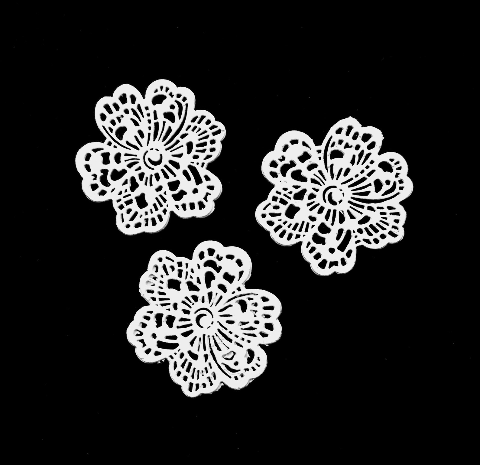 ASSORTED EDIBLE SUGAR Lace Doilies 4 Shapes for Tea or Coffee | Etsy