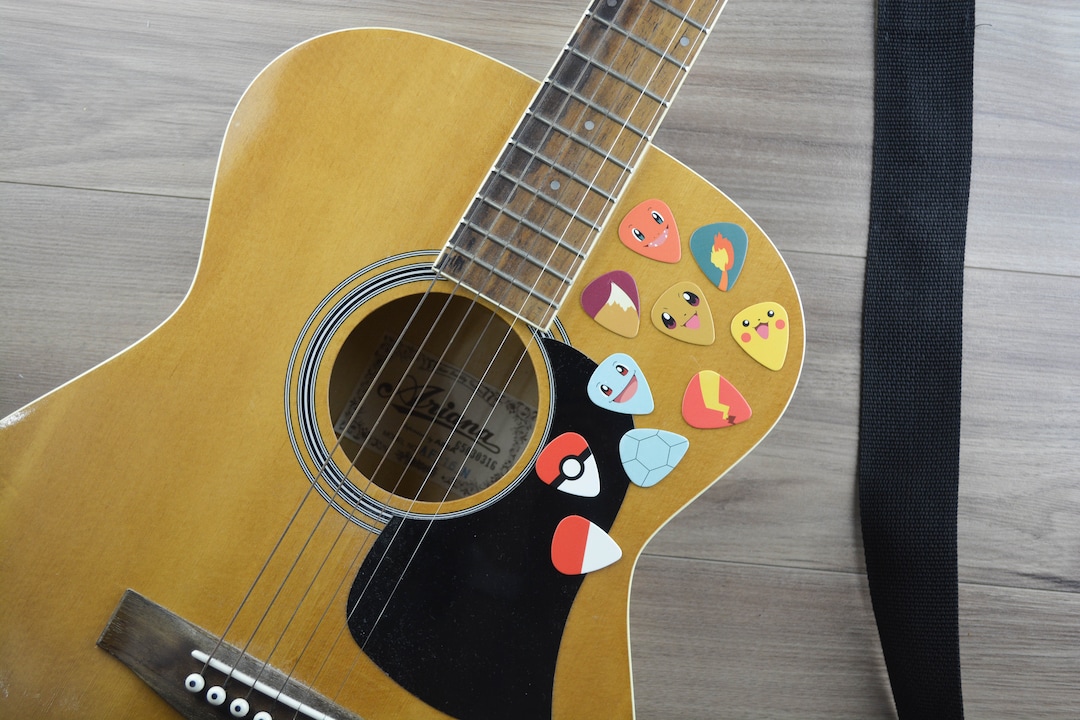 Pokemon Guitar Picks - Etsy