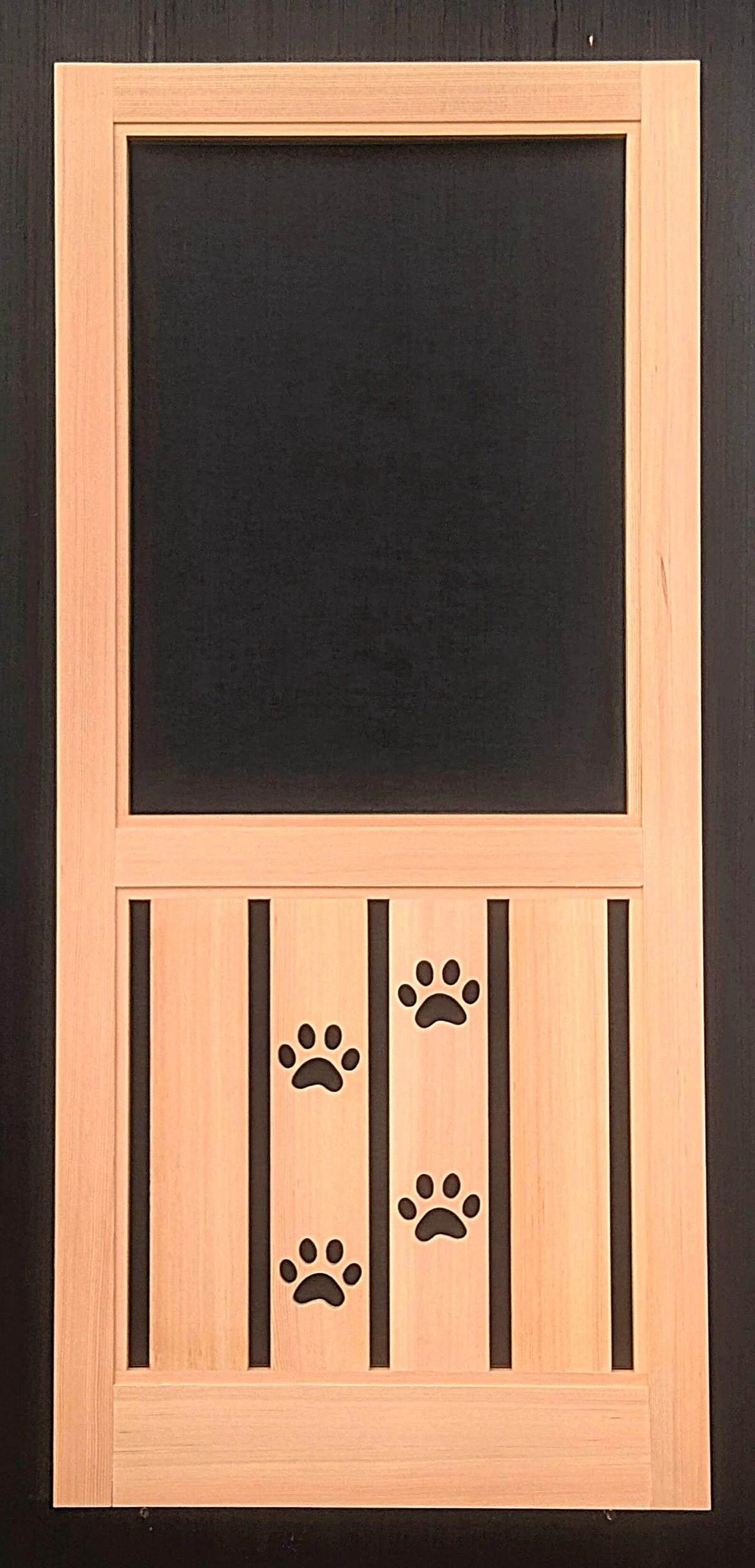 Paws Screen Door - Etsy