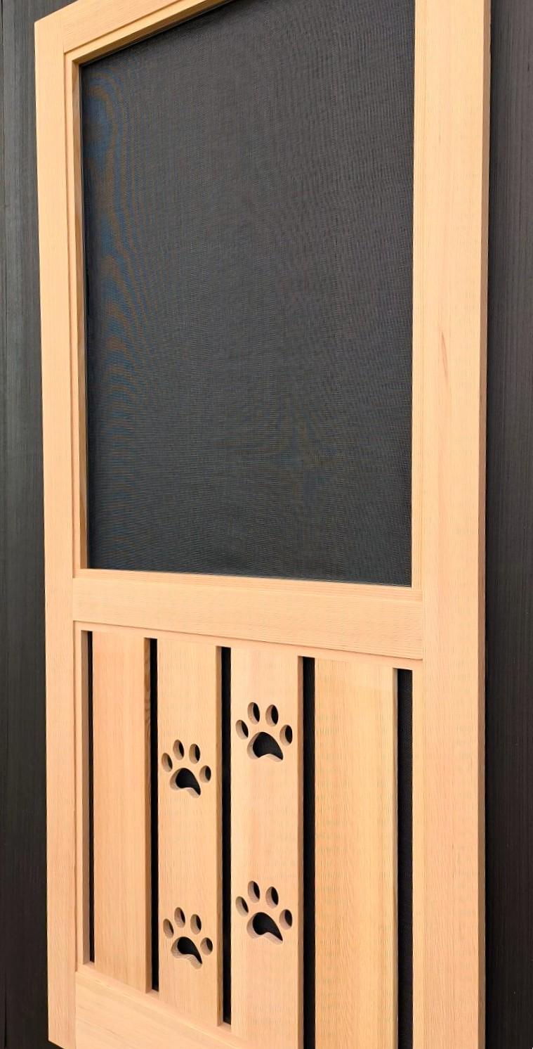 Paws Screen Door - Etsy