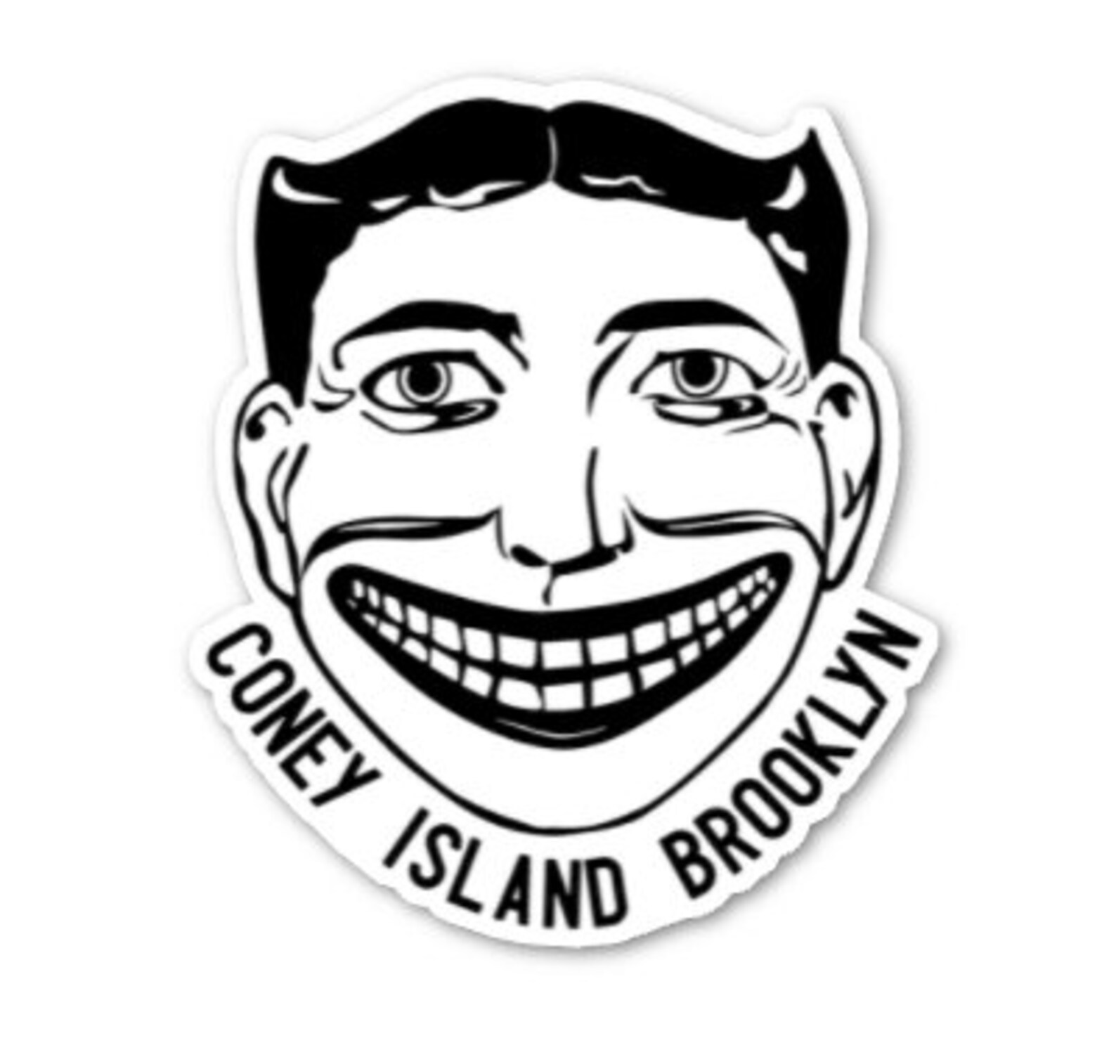 Coney Island Tillie Face. - Etsy