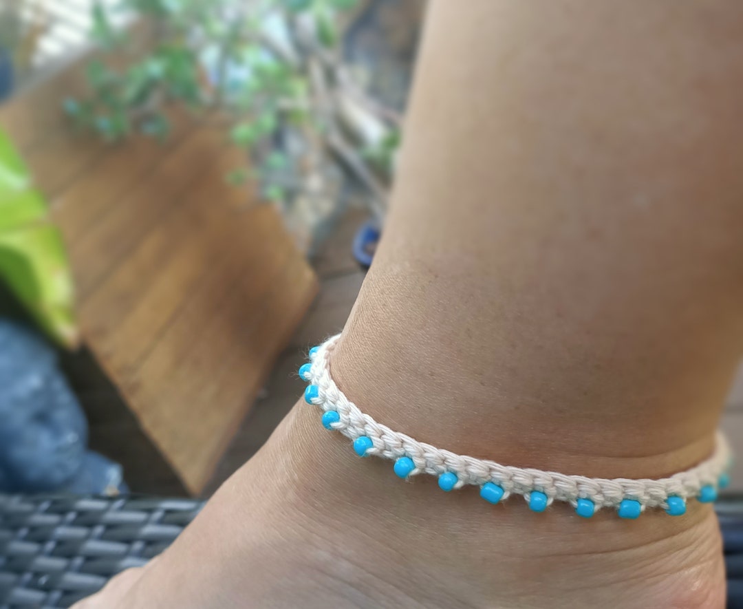 Crochet Anklet Pattern - Etsy