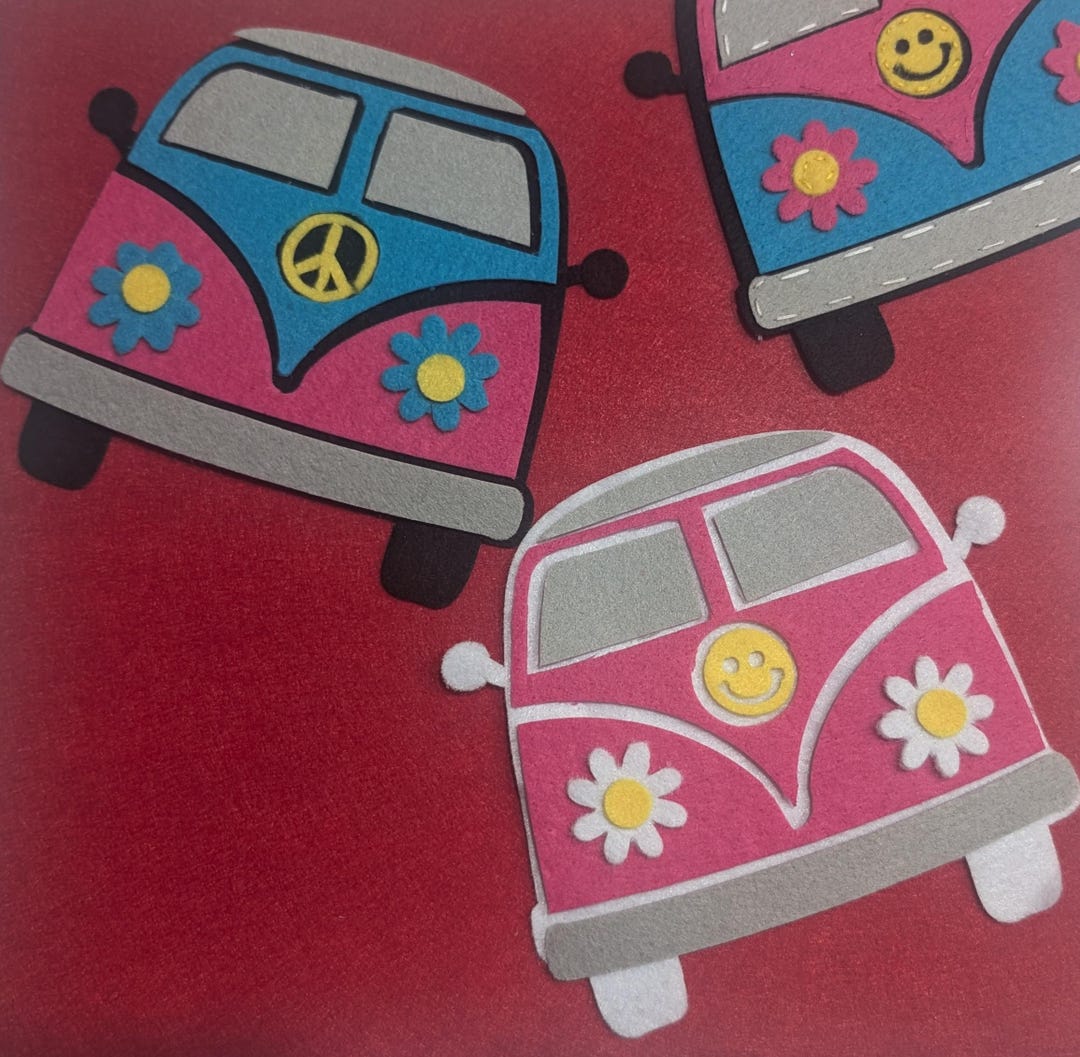 Felt VW Campervan Christmas Ornament Kit - Etsy