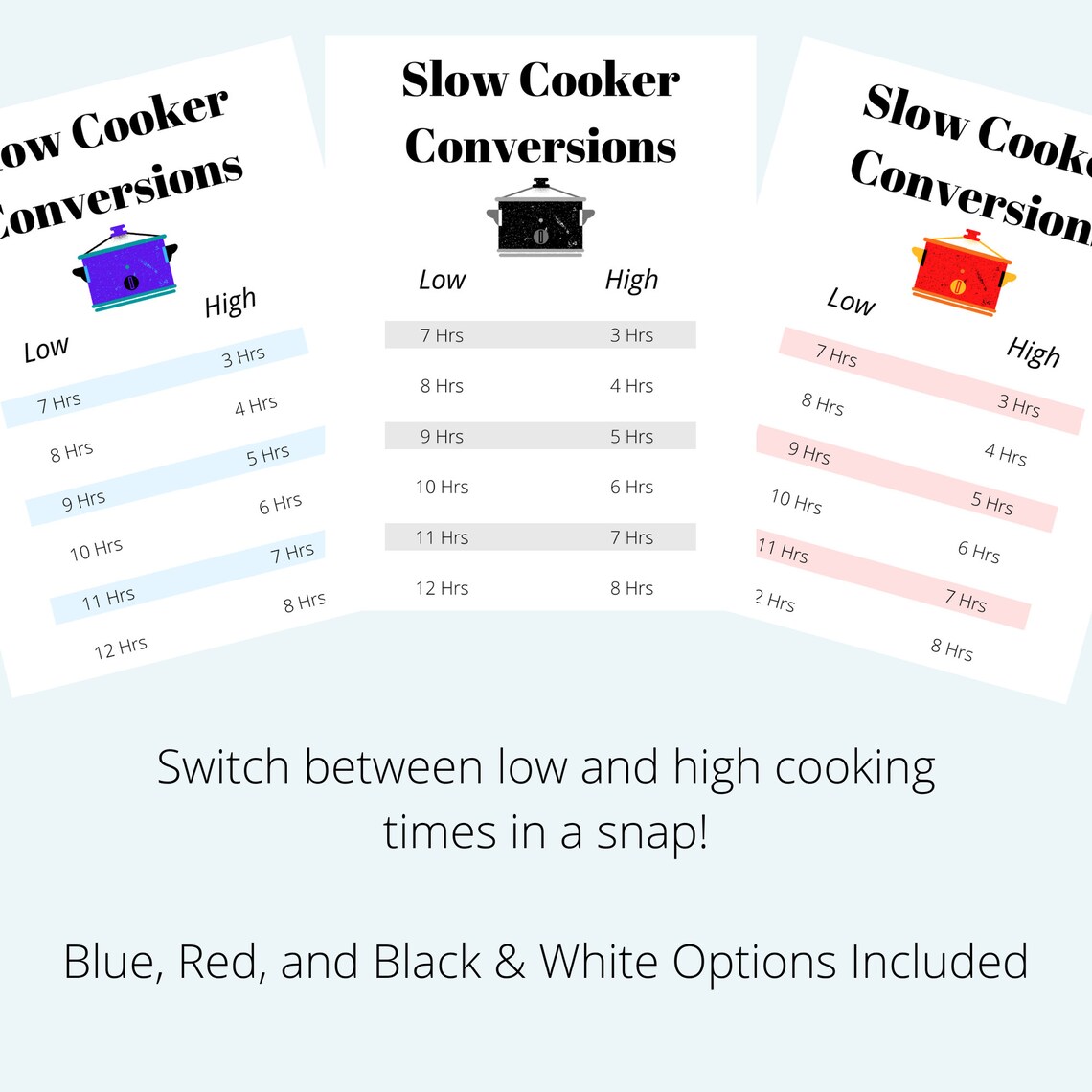 Set of 5 Printable Kitchen Set A5 A4 US Letter & Remarkable | Etsy