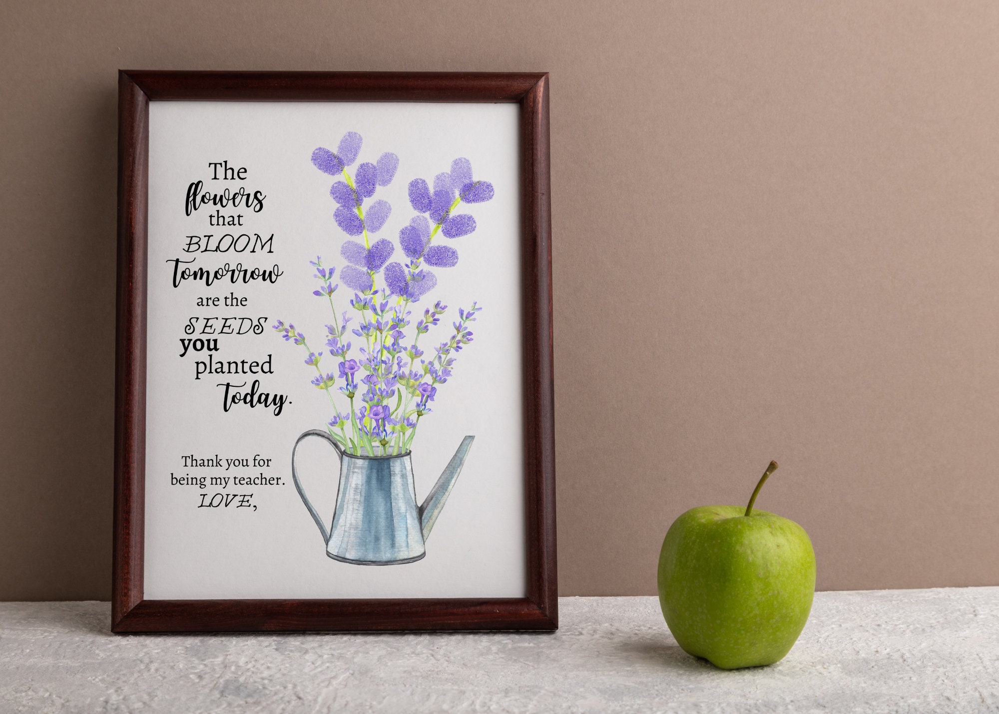 Teacher Appreciation Gift From Student, Flowers That Bloom Tomorrow ...