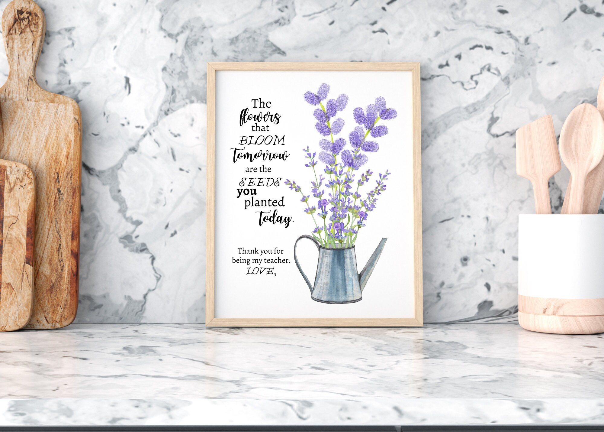 Teacher Appreciation Gift From Student, Flowers That Bloom Tomorrow ...