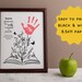 Teacher Appreciation Gift From Student, Printable Teacher Handprint ...