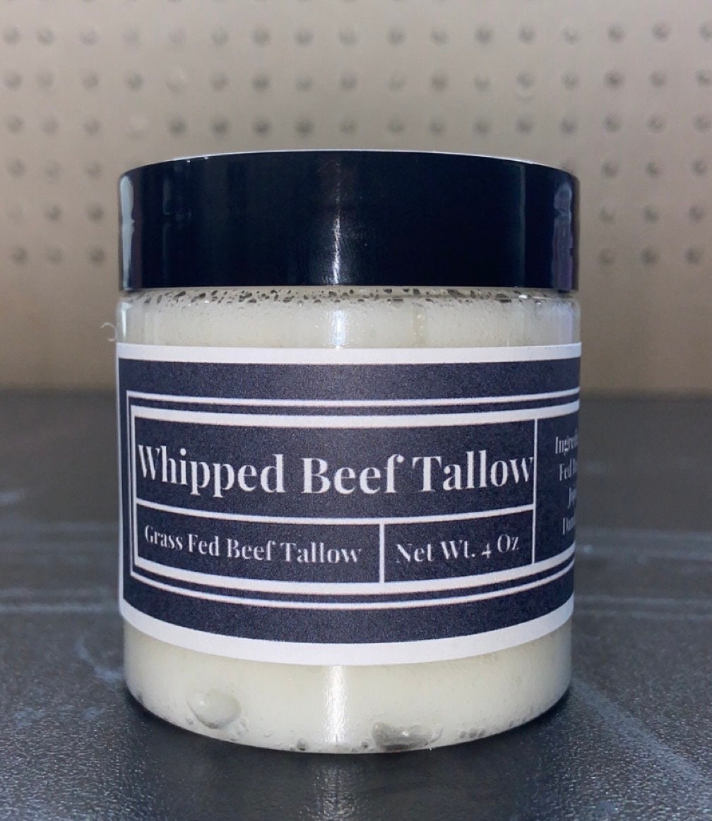 Whipped Grass Fed Beef Tallow - Etsy