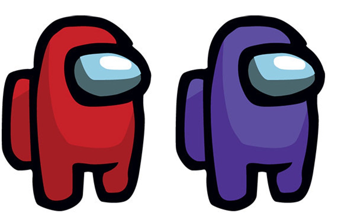 Among us PNG EPS illustrator vector file silhouette for | Etsy