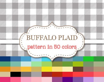 Plaid Paper Pack | Etsy