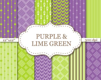 Purple Lime Green | Etsy