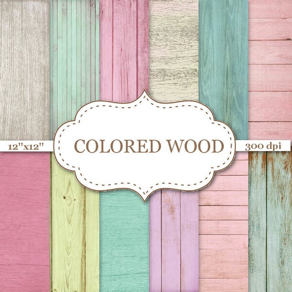 Wood Digital Paper - Etsy