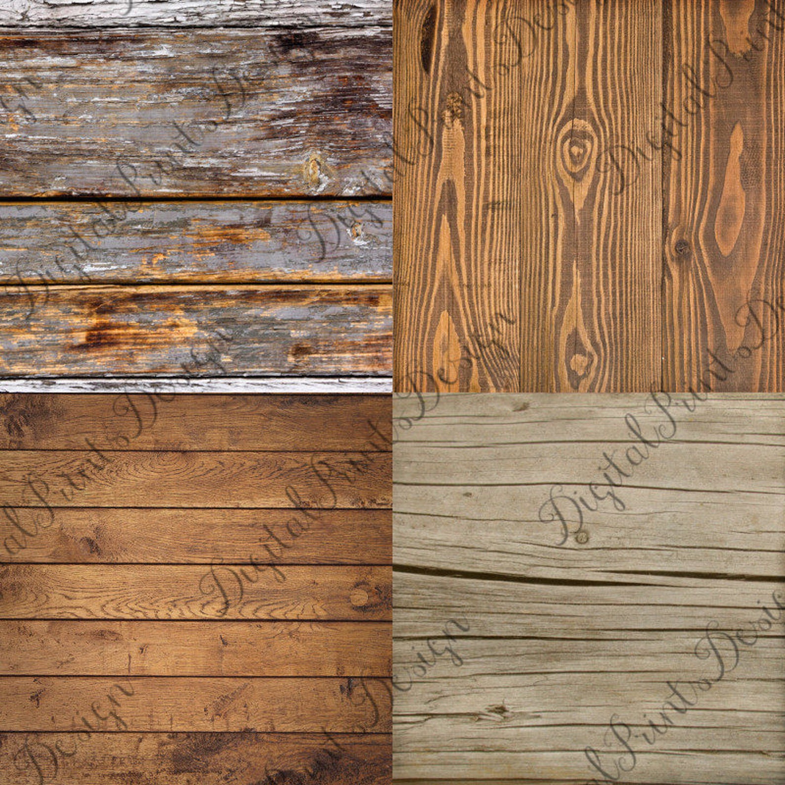 WOOD TEXTURE Digital Paper Wood Digital Paper Old Wood Digital Paper ...