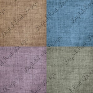 COLORED LINEN Digital Paper Canvas Digital Paper Canvas Texture Linen ...