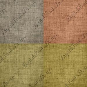 COLORED LINEN Digital Paper Canvas Digital Paper Canvas Texture Linen ...