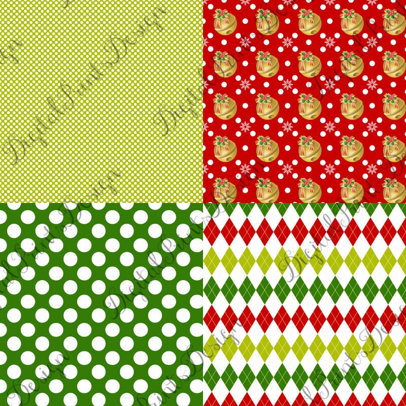 NAVIDAD digital papel BRILLANTE Navidad Envuelva papel transparente ...