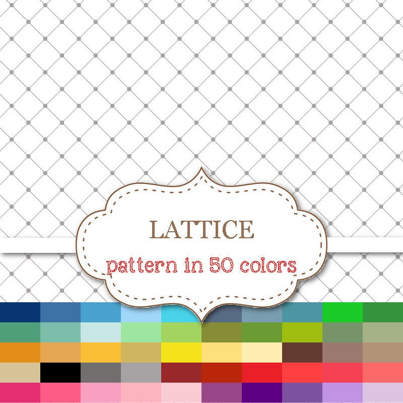 LATTICE Digital Paper 50 Color Pack Lattice Digital Paper Pack ...
