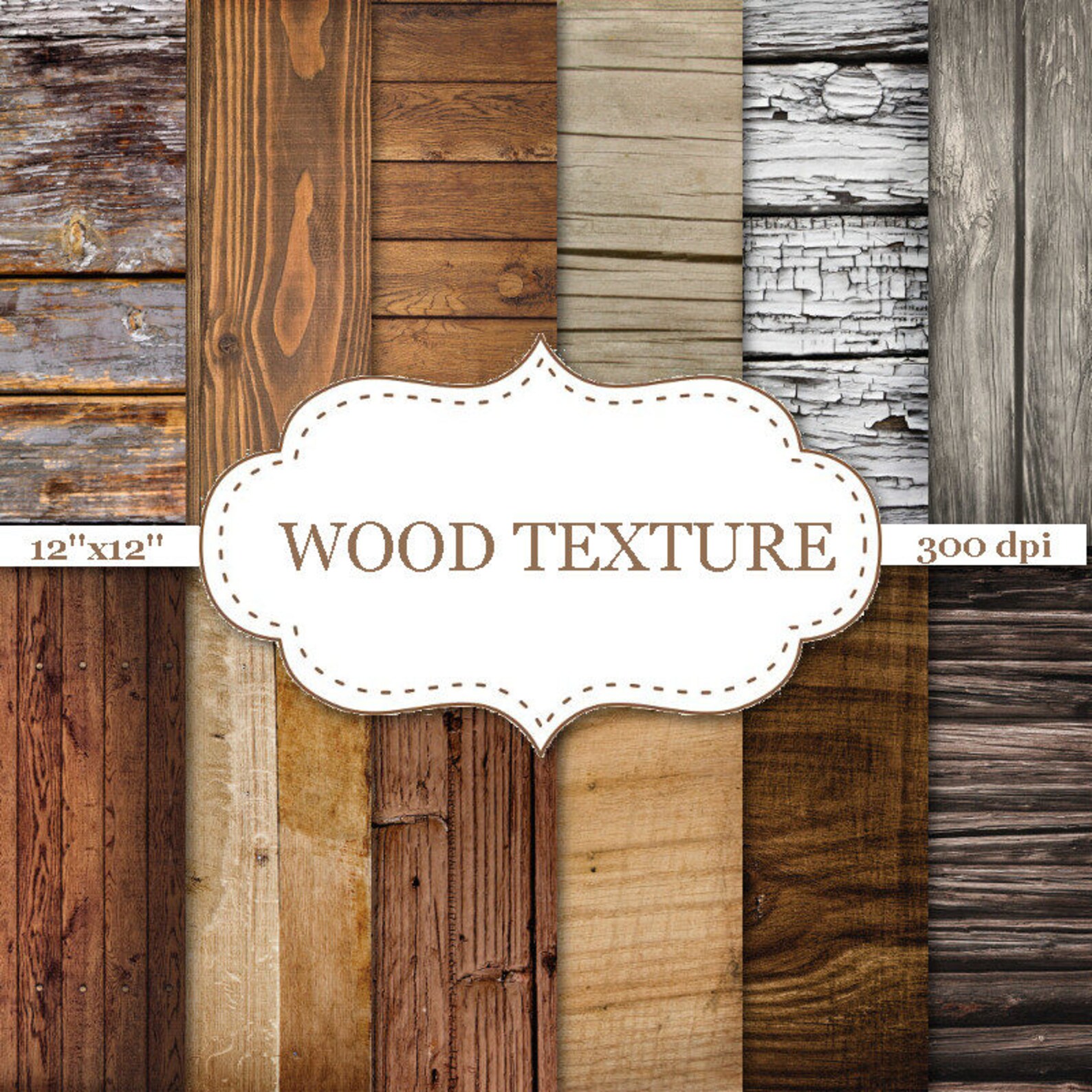 WOOD TEXTURE Digital Paper Wood Digital Paper Old Wood Digital Paper ...