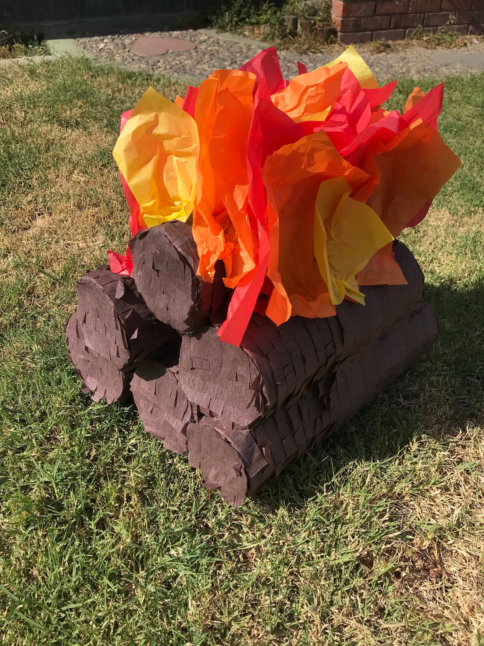 Campfire Pinata / Camping Pinata / Lumberjack Pinata - Etsy