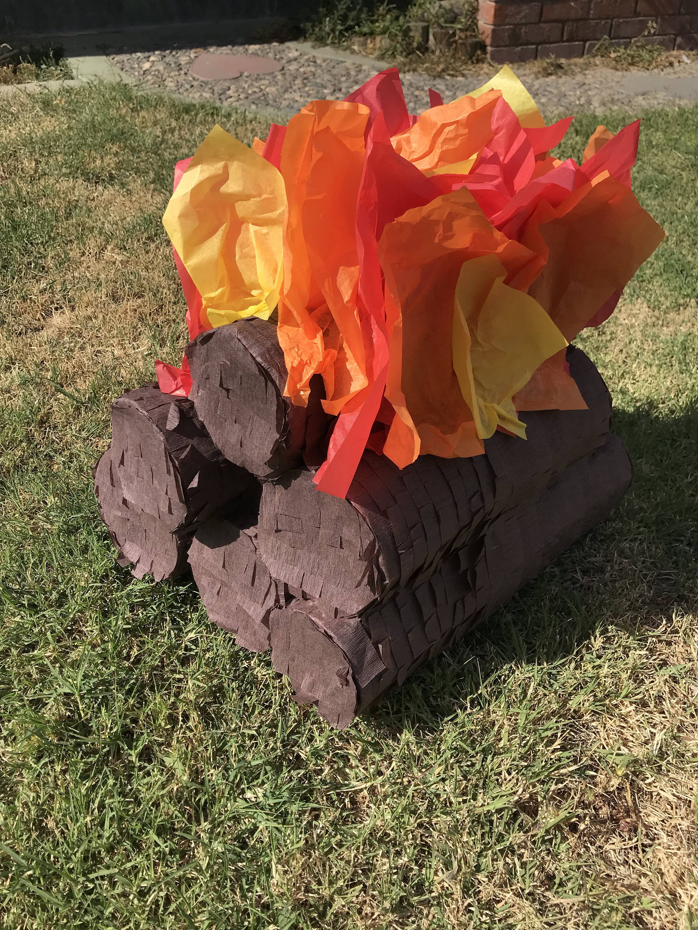 Campfire Pinata / Camping Pinata / Lumberjack Pinata - Etsy