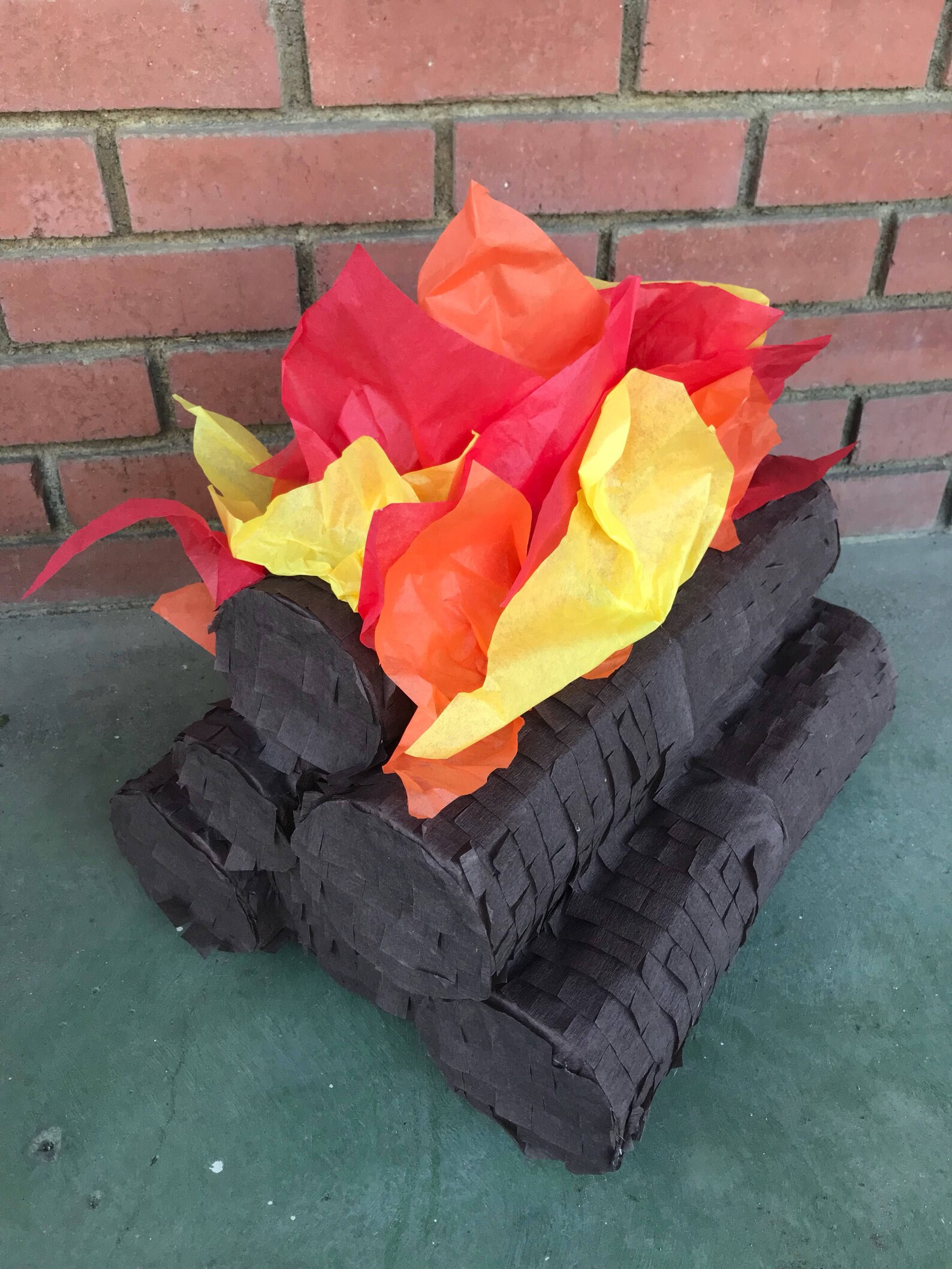 Campfire Pinata / Camping Pinata / Lumberjack Pinata - Etsy