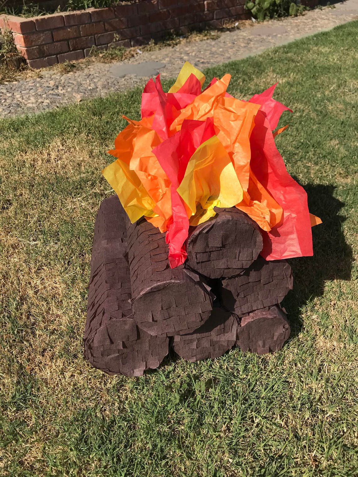 Campfire Pinata / Camping Pinata / Lumberjack Pinata | Etsy